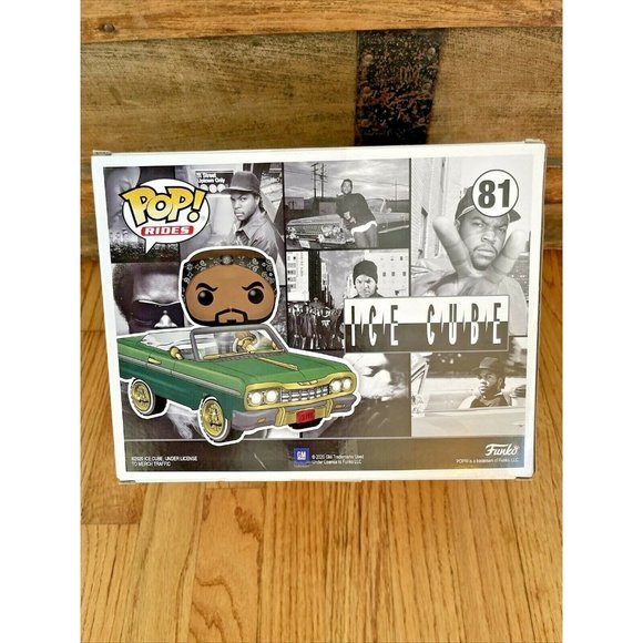 Funko | Toys | Funko Pop Rides Ice Cube In Impala Vinyl Figure W Ice ...